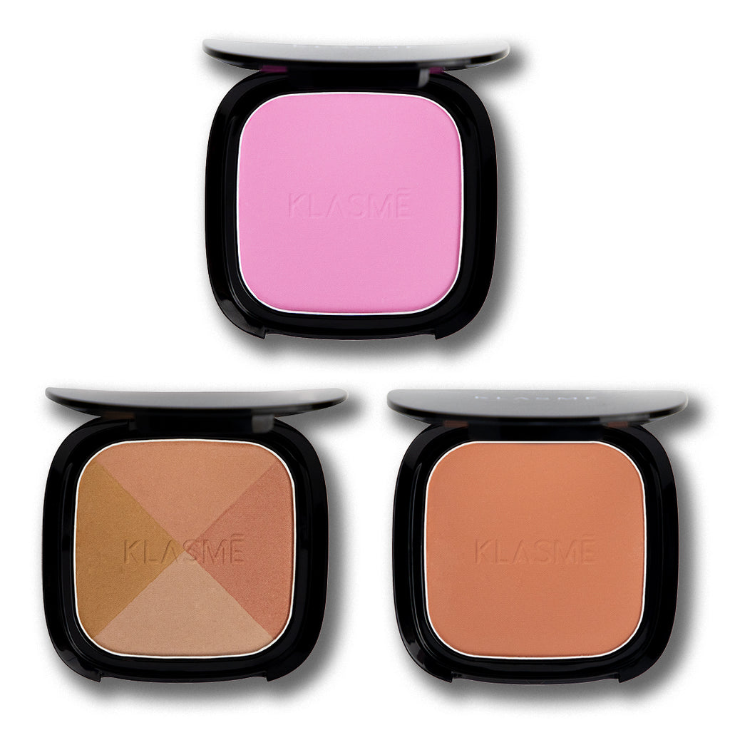 Blush com Aplicador | Cores Matte, Cores Intensas | KLASME – Klasme